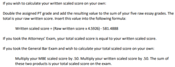 California Bar Exam Score Analyses | Make This Your Last Time